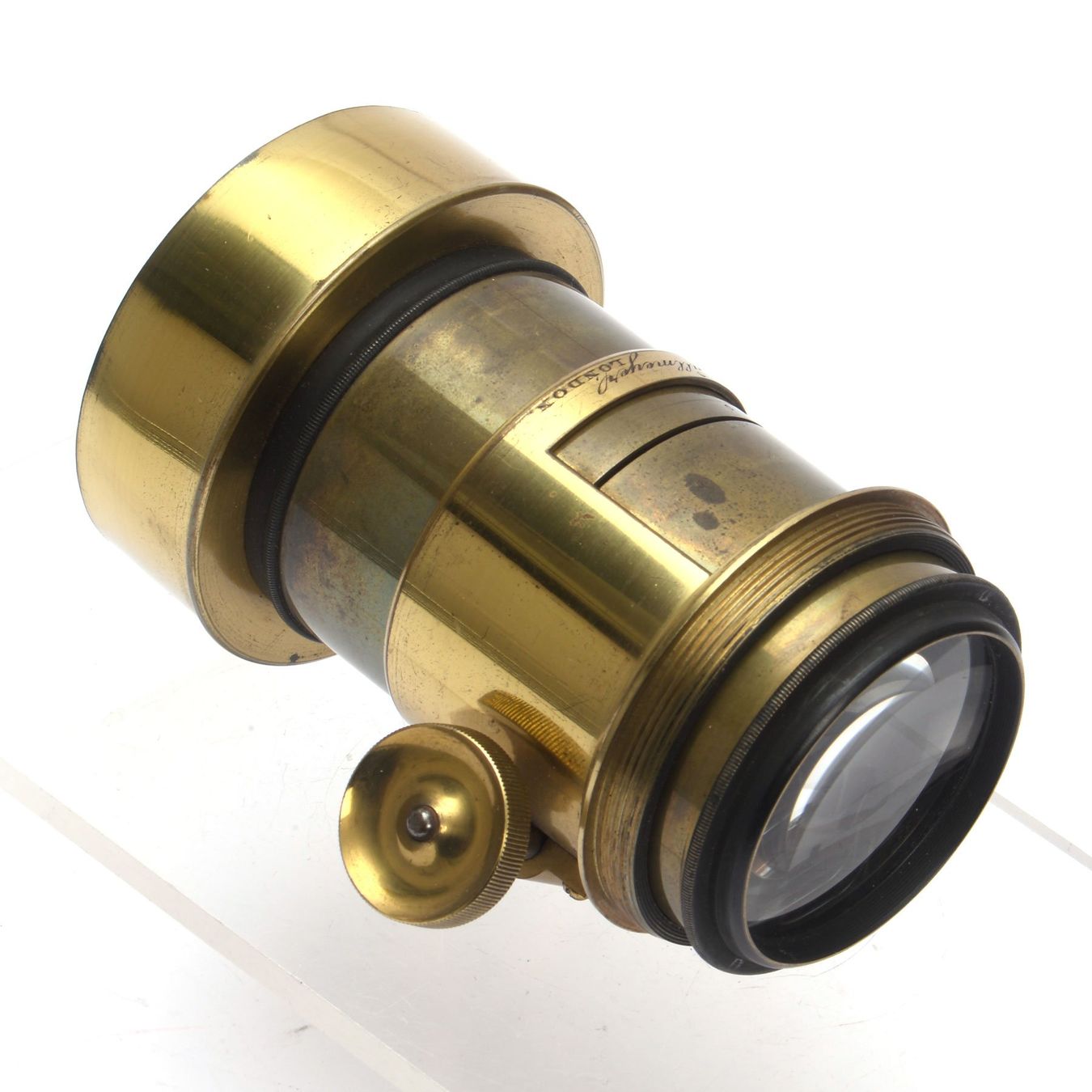 J.H. Dallmeyer London Messing Brass Objektiv Lens 29894 (Gebraucht) in ...