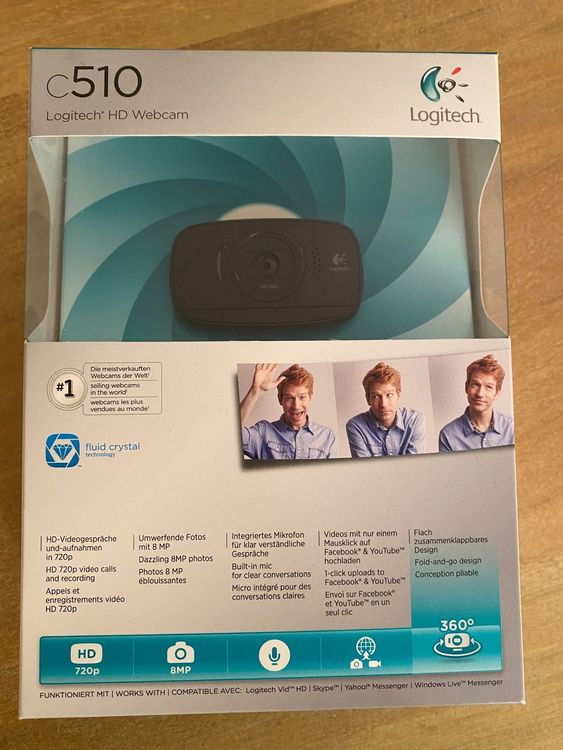 Webcam Logitech HD c510 (Neu und originalverpackt) in Muhen für CHF 10 ...