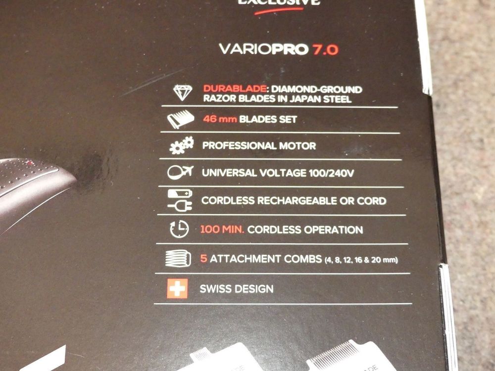 Valera Vario Pro 7.0 Haarschneide-Set (Neu und originalverpackt) in für ...