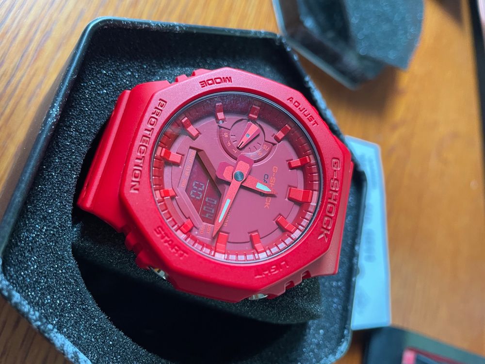 Casioak red Casio GA2100red | Kaufen auf Ricardo