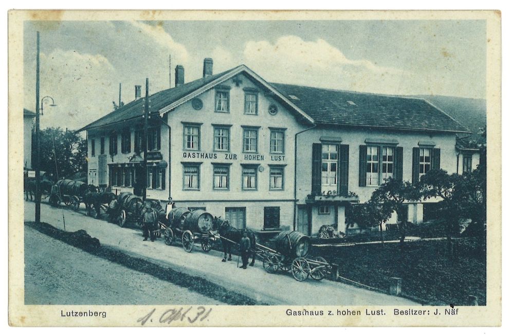 LUTZENBERG AR 1925 Fasstransport - Weinbau | Kaufen auf Ricardo