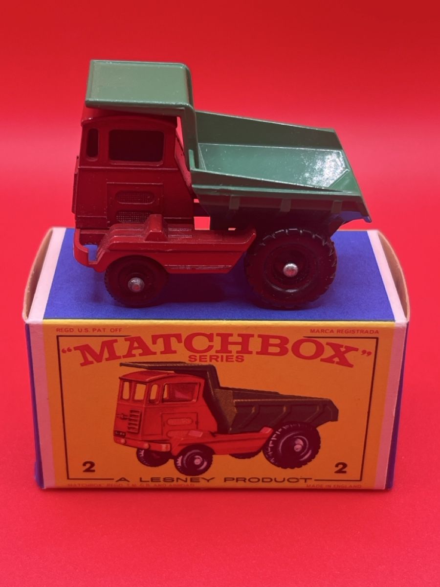 Matchbox Lesney Muir Hill Dumper No 2 (Gebraucht) in Root für CHF 12 ...