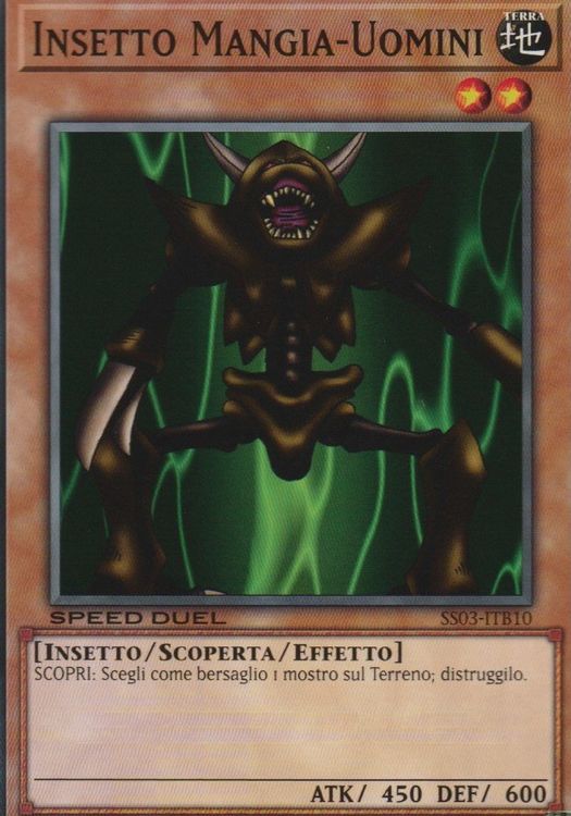 Tcg YU-GI-OH Speed Duel INSETTO MANGIA UOMINI SS03 - ITB10 | Kaufen auf ...