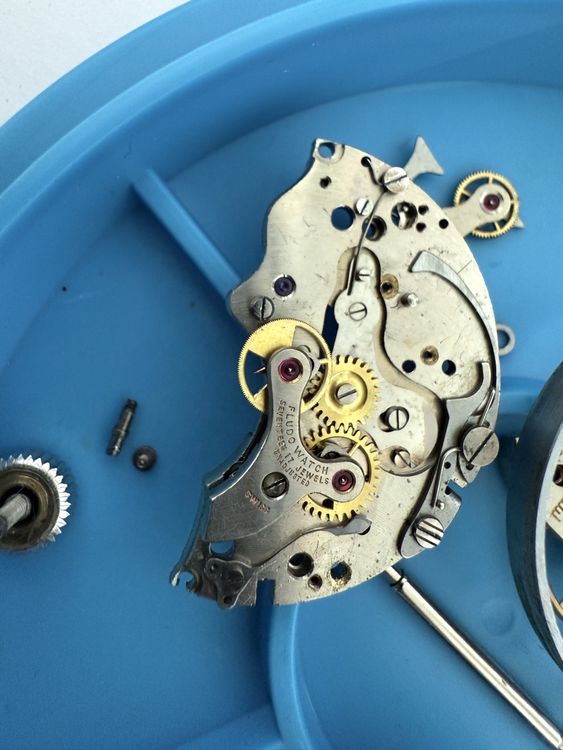 Landeron / Brevete movement parts and dial | Kaufen auf Ricardo