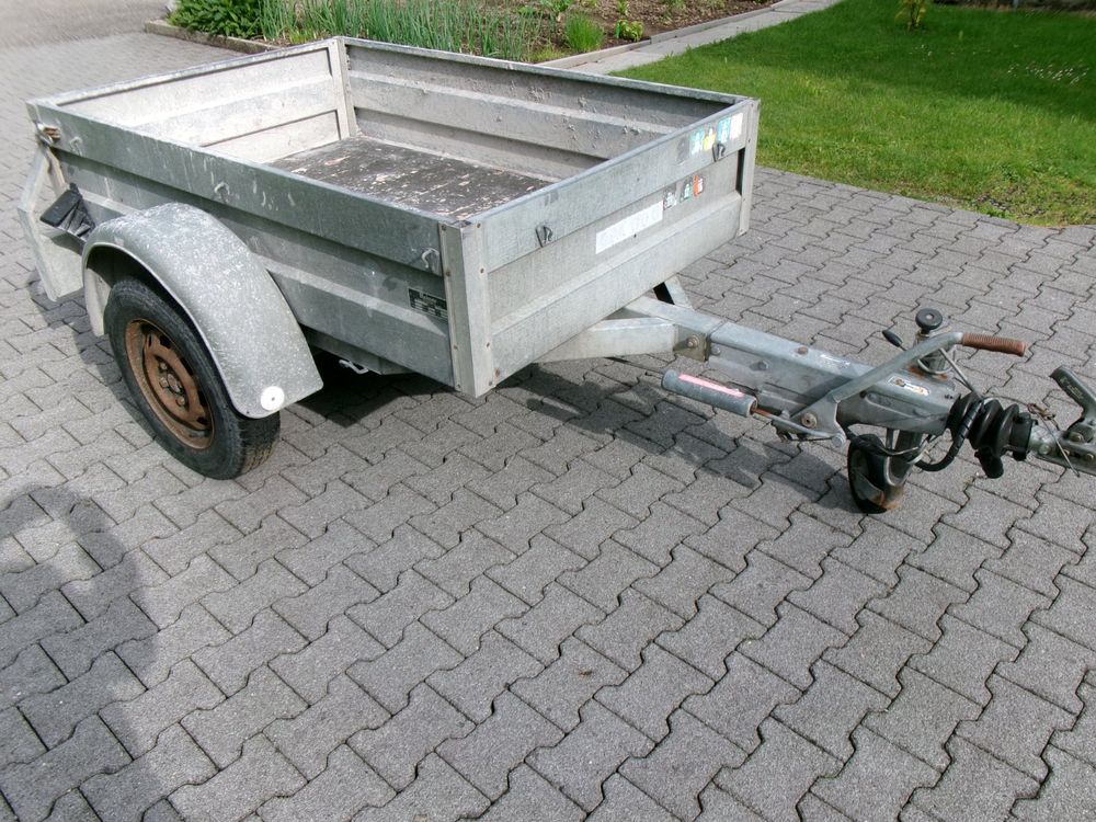 Sachentransportanhänger 750 Kg. ab MFK (Gebraucht) in Muhen für CHF 650 – nur Abholung auf ...