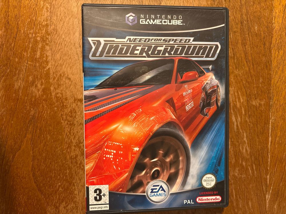 NFS NEED FOR SPEED UNDERGROUND - NINTENDO GAMECUBE (Gebraucht) in ...