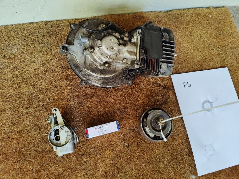 TOP Italo Motor fur Piaggio Ciao mit Vergaser und NEU Teilen | Kaufen ...