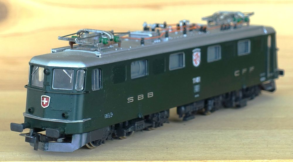 SBB-CFF Ae 6/6 11451 Winterthur, Roco Art. 4195, DC analog. (Gebraucht) in Horw für CHF 51 – mit ...