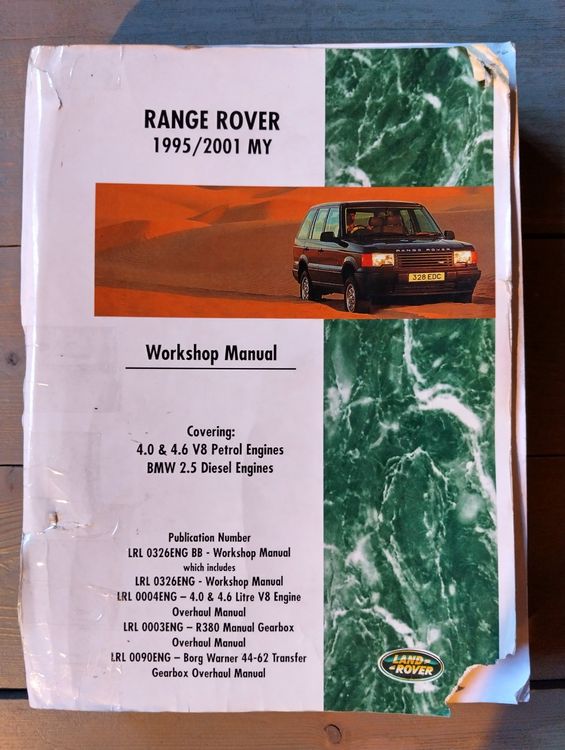 Workshop Manual Range Rover P38 1995/2001 (Gebraucht) in Grüningen für ...