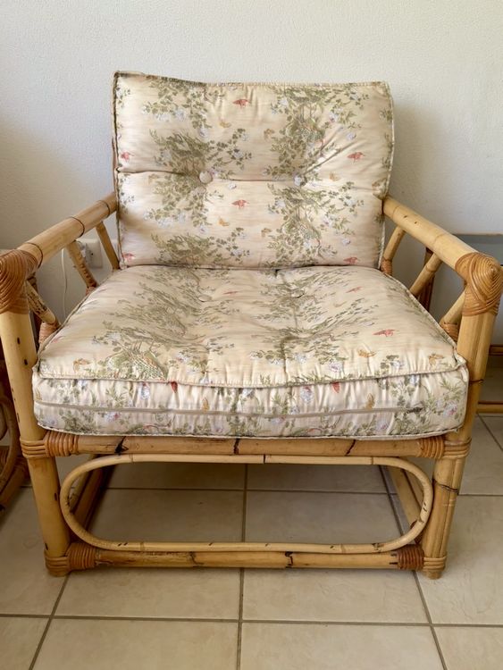 Boho Lounge Set - echt Bambus Rattan (Gebraucht) in Coglio für CHF 800 ...