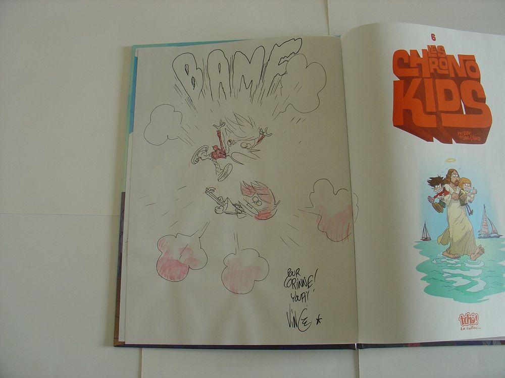 LES CHRONOKIDS 6 EO AVEC DESSIN ET DEDICACE | Kaufen auf Ricardo