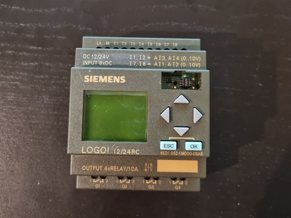 Siemens LOGO! 12/24RC, 4 Relais, Occasion (Gebraucht) in Zeihen für CHF ...