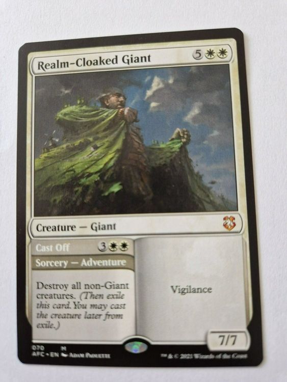 MTG - Realm Cloaked Giant | Kaufen auf Ricardo