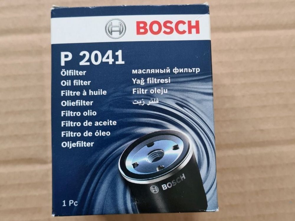 Neu Ölfilter / Filtre à huile neuf Bosch - P2041 (Ford/Fiat) (Neu und originalverpackt) in ...