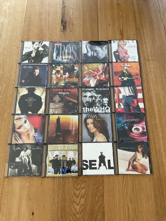 CD Sammlung: Pop, Rock, Prince, Roxette, The Who, u.a. (Gebraucht) in Jegenstorf für CHF 6 – mit ...