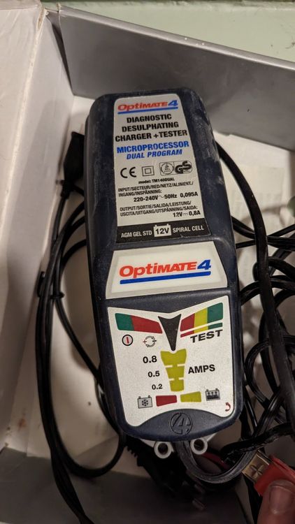 OptiMate 4 Dual Program - 12V Batterieladegerät (Gebraucht) in ...