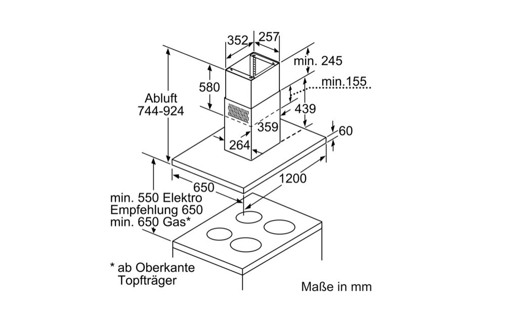 Siemens Studio Line IQ700 Inselhaube Edelstahl Dunstabzug | Kaufen auf ...