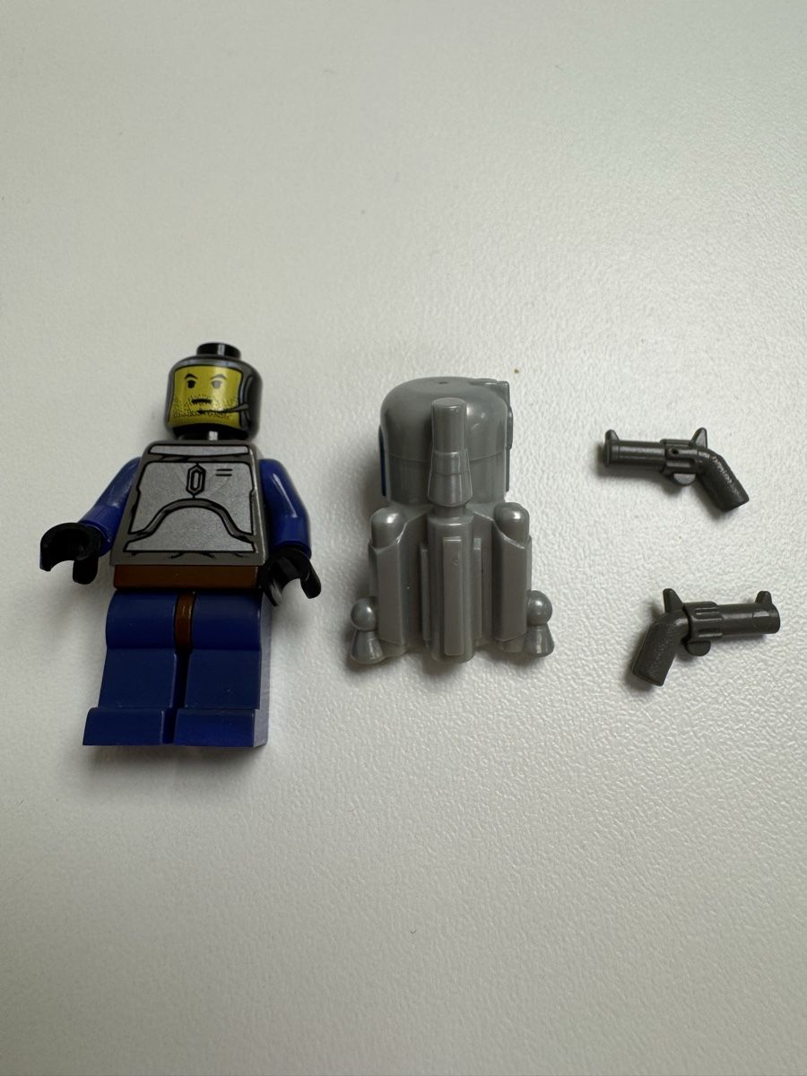 LEGO Star Wars Minifigur Jango Fett mit Blaster sw0053 (Gebraucht) in ...