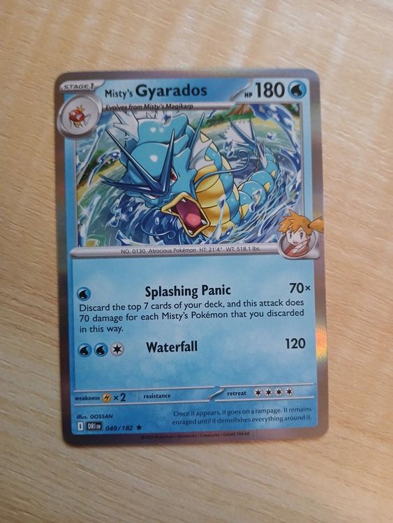 Pokemon Mistys Gyarados 049 Holo Destined Rivals EN (Gebraucht) in ...