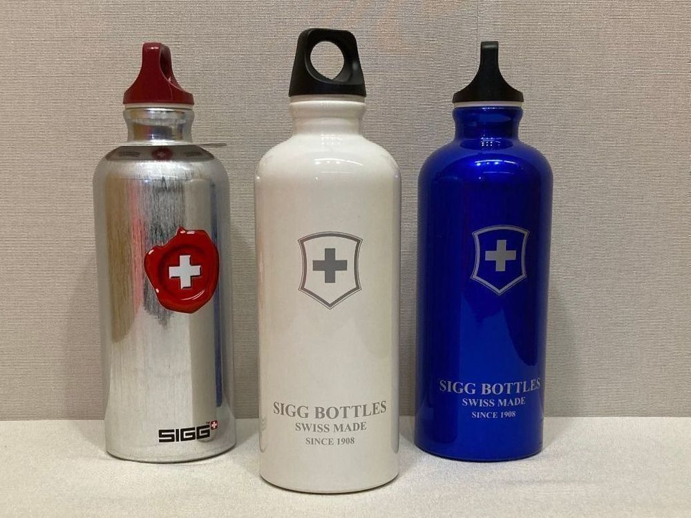 Sigg Flaschen 3 Stück 0.6 Liter (Neu und originalverpackt) in ...