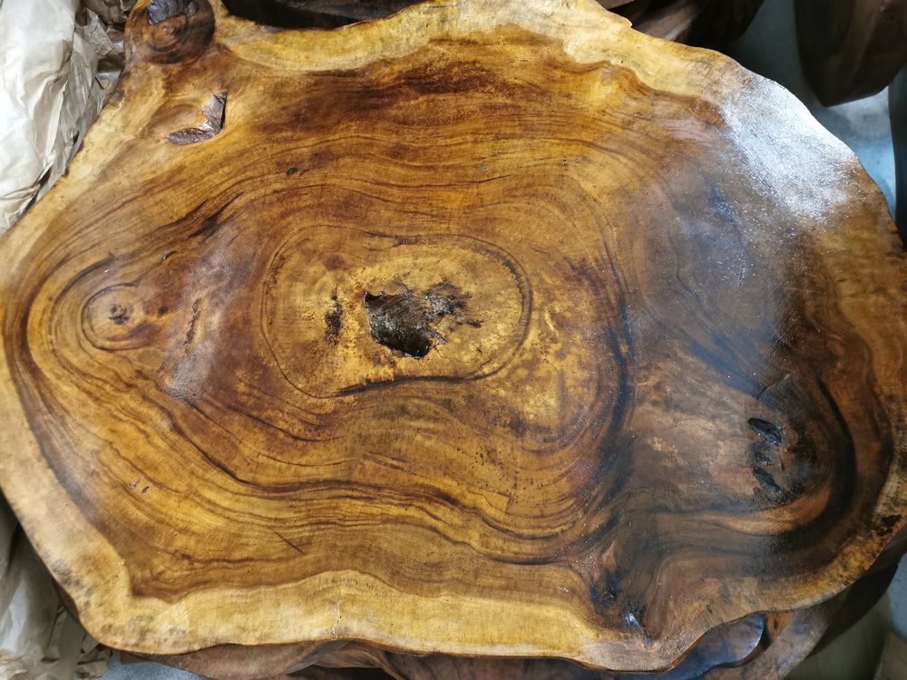 10 Naturholz-Couchtische | Massive Wurzelholz Tischplatte | Kaufen auf Ricardo