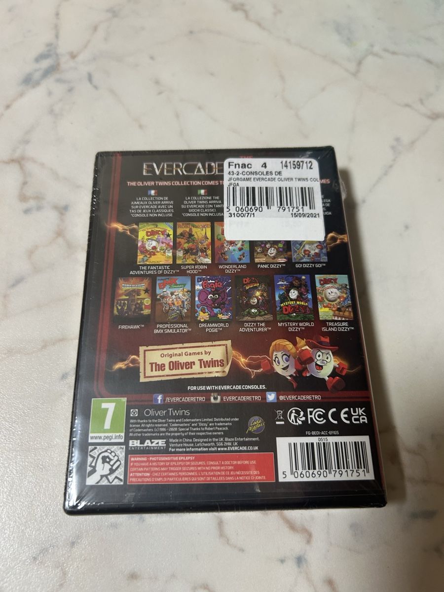 The Oliver Twins Collection Evercade (Neu und originalverpackt) in ...