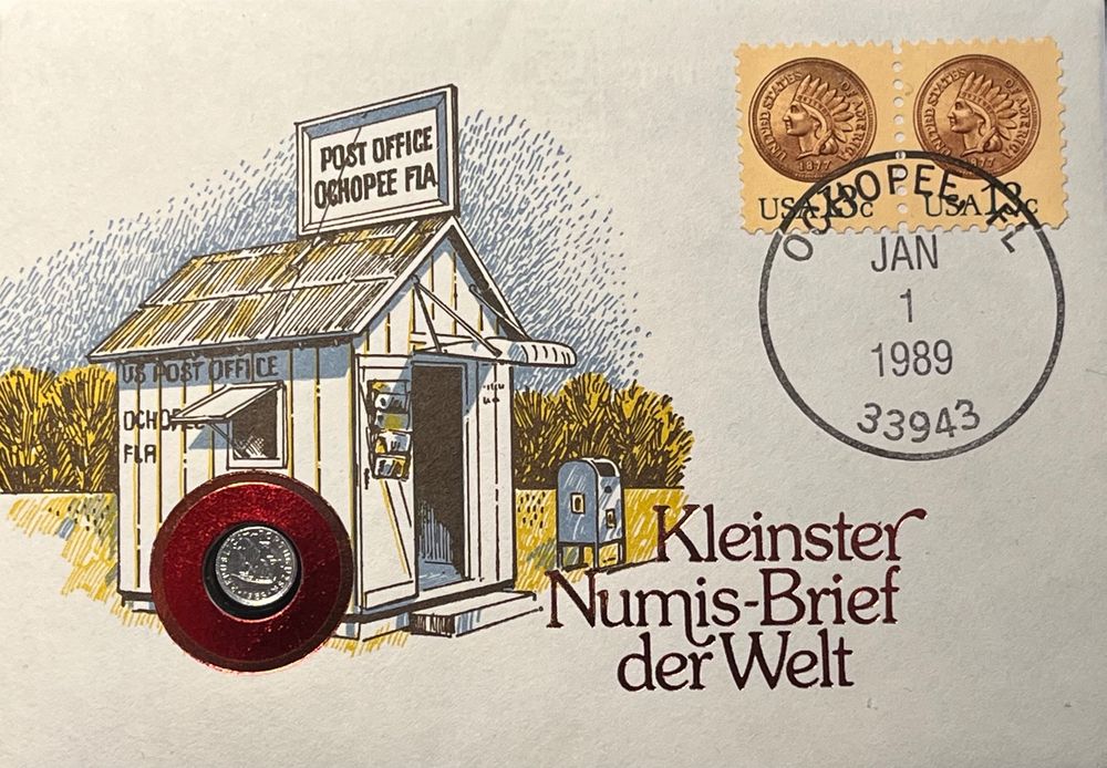 Kleinster Numis-Brief der Welt (Neu und originalverpackt) in Kloten für ...