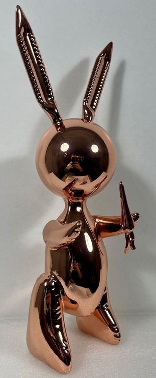Balloon Rabbit Rose Gold - Jeff Koons (Neu (gemäss Beschreibung)) in ...