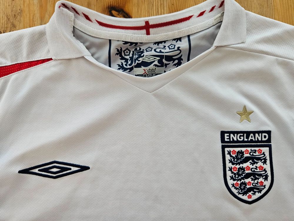 Trikot England Umbro Grösse XL Three Lions Fussball (Gebraucht) in ...
