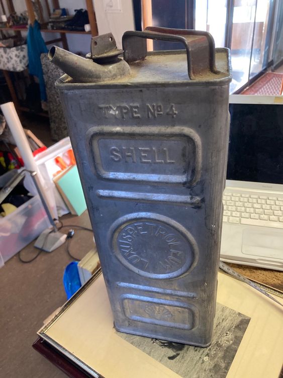 (lu) Alter SHELL Oelkanister Kanister Oel 5 Liter | Kaufen auf Ricardo