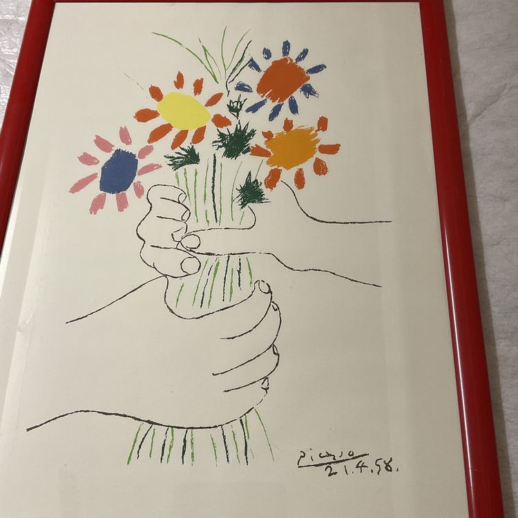 Pablo Picasso, Blumenstrauss des Friedens | Kaufen auf Ricardo