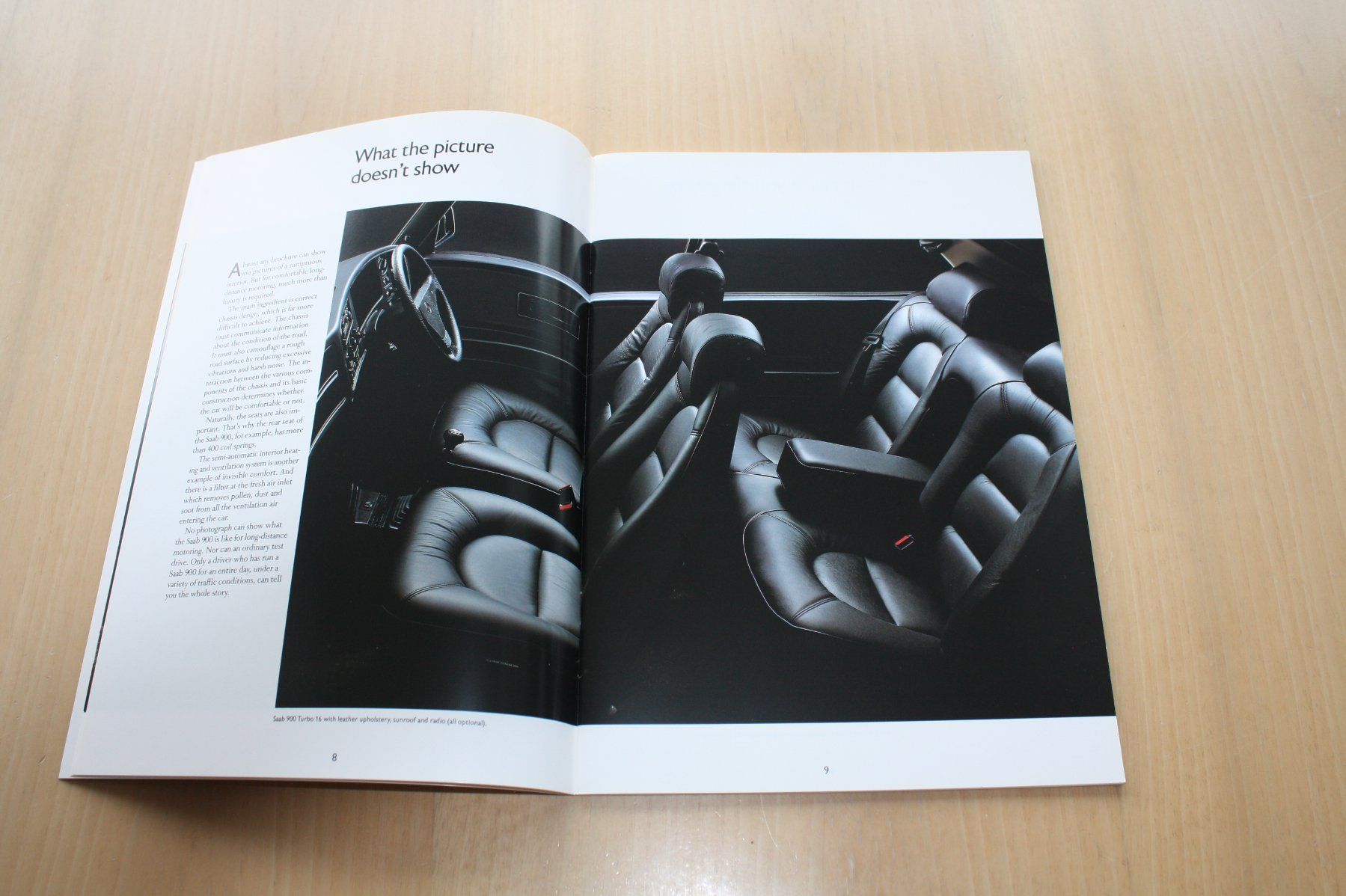 Saab 900 Prospekt / Broschüre von 1990 - Top Zustand! (Gebraucht) in ...