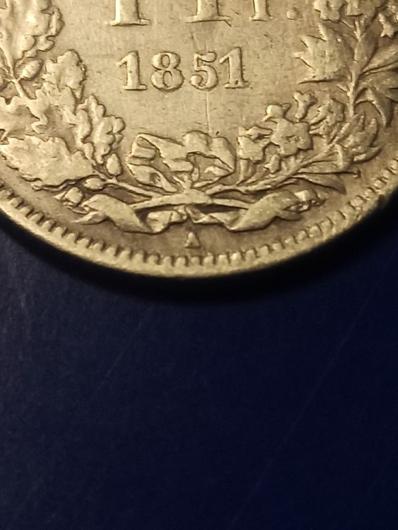 1fr.silber münze 1851 | Kaufen auf Ricardo