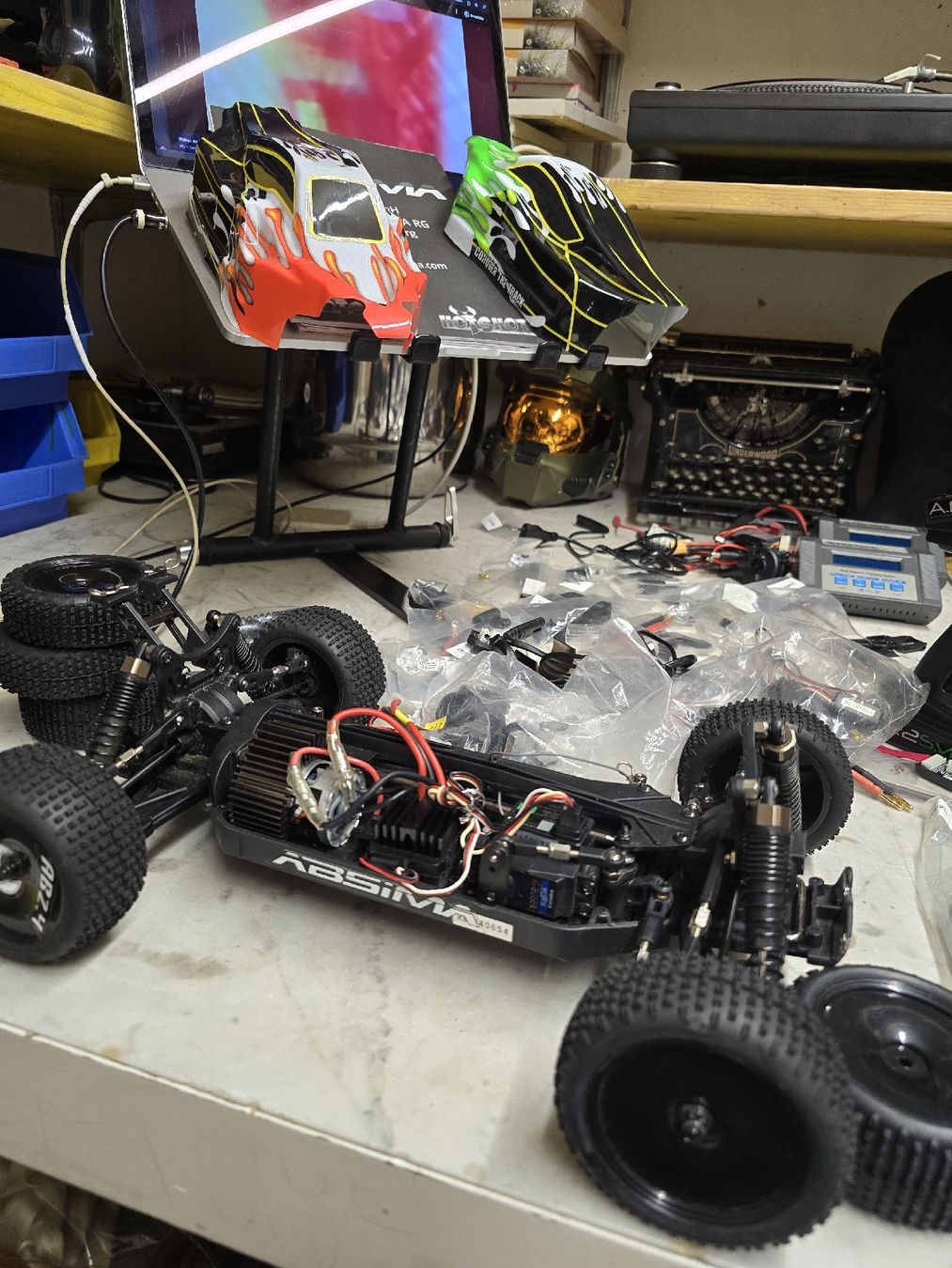 ABSIMA AB2.4 RC Buggy mit Zubehör für Bastler siehe Fotos (Gebraucht ...