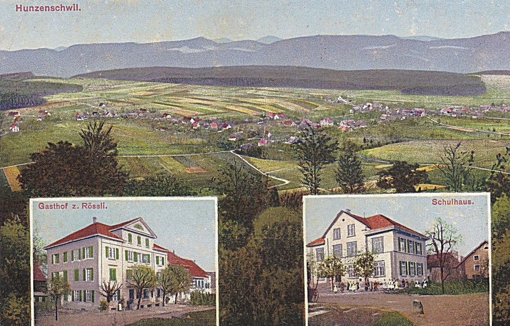 Hunzenschwil (Aarg.) Ortsansicht 1917 | Kaufen auf Ricardo
