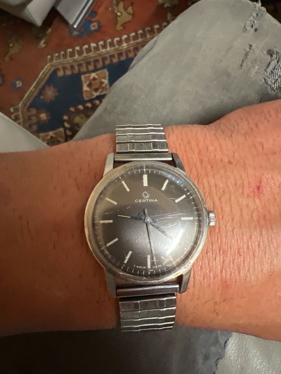 Vintage Certina Bristol 190 schwarz | Kaufen auf Ricardo