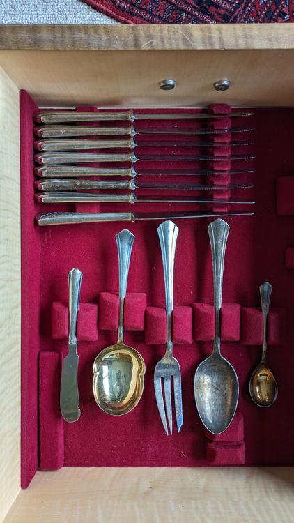 Silberbesteck 70 teilig Berndorf gebraucht (Gebraucht) in Emmenbrücke für CHF 60 – nur Abholung ...