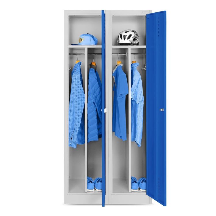 Schliessfachschrank 4er Spind Umkleideschrank Garderobe GB4 | Kaufen ...