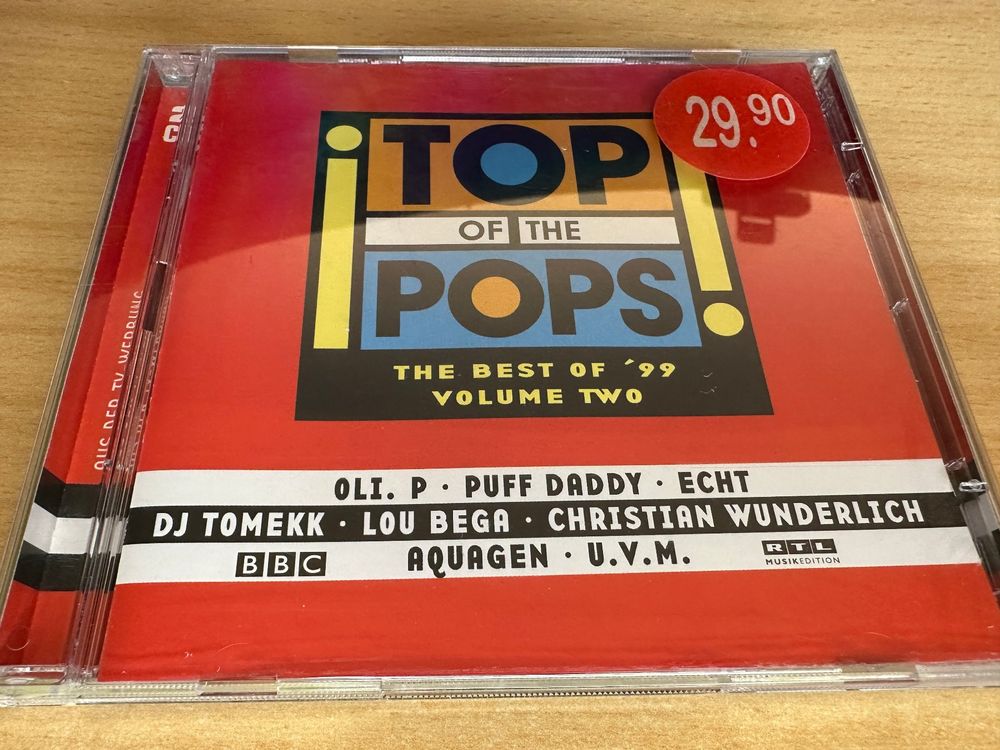Various – Top Of The Pops - The Best Of '99 Vol. Two - 2 CD | Kaufen ...
