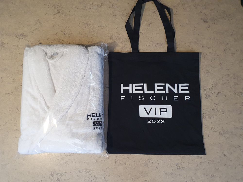 Helene Fischer VIP Set, Bademantel, Tasche (Neu und originalverpackt ...