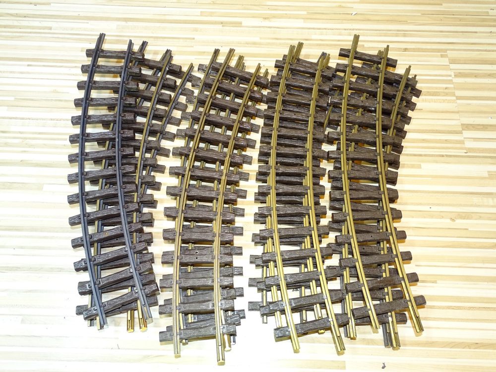 LGB Lehmann 12 x 1500 Gebogene Schienen, Spur G (Gebraucht) in Wohlen ...