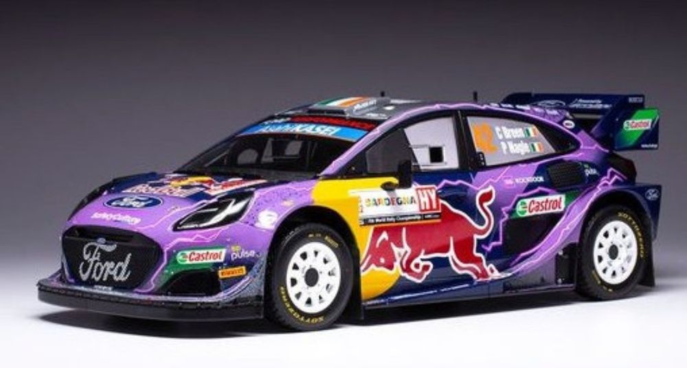 Ford Puma Red Bull Rally Sardegna 1:18 Modellauto | Kaufen auf Ricardo