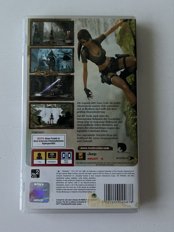 Tomb Raider PSP - Legend & Anniversary - Top Zustand! (Gebraucht) in ...