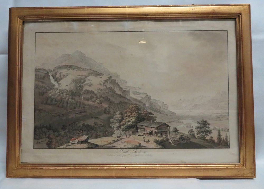 La Valleé Oberhasli. Johann Ludwig ABERLI (1723-1786) (Gebraucht) in ...