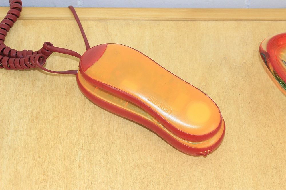 Vintage Telefon SWATCH TWINPHONE TEQUILA SUNSET 1990er Jahre (Gebraucht ...