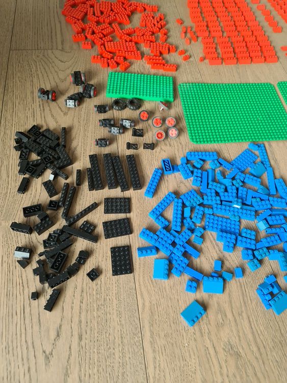 Legosteine 1,5 kg, Dachziegel, Fenster, Lego System, 70/80er (Gebraucht ...