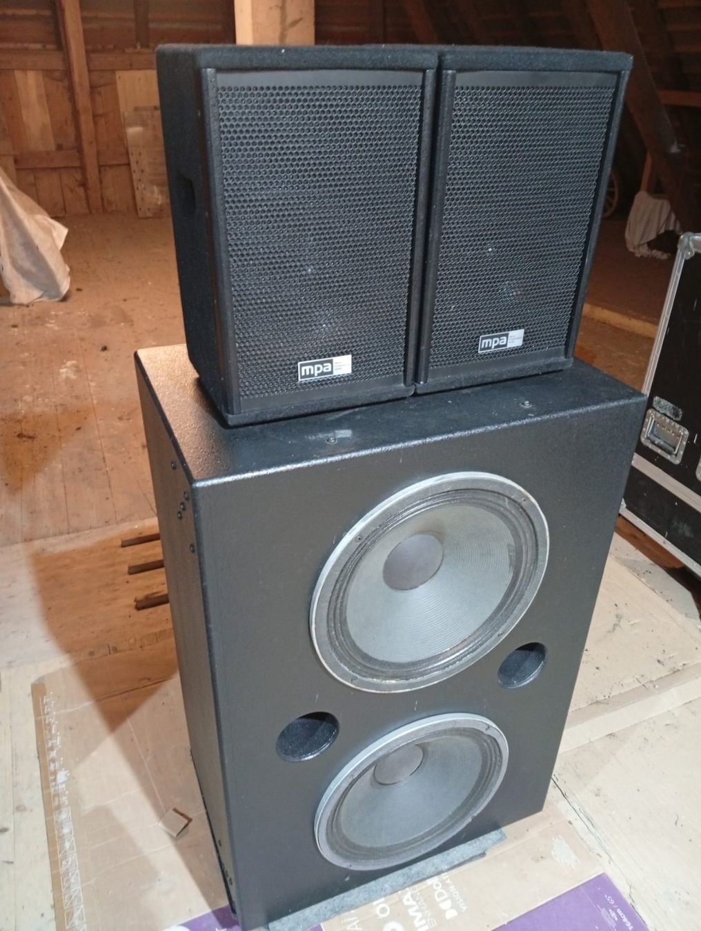 PA System - SUB 2x15 Zoll; Tops MPA (Gebraucht) in Koppigen für CHF 450 ...