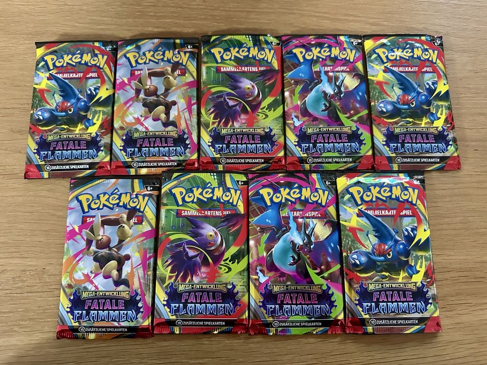 Pokemon Fatale Flammen Top Trainer Box GEÖFFNET (Neu (gemäss ...