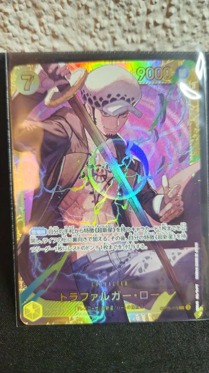 One Piece TCG – Trafalgar Law OP10-119 SEC (Neu und originalverpackt ...