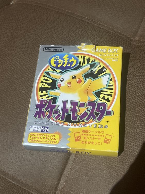 Jeu Game Boy - Pocket Monster Pokémon jaune JPN (D'occasion) à Matran ...